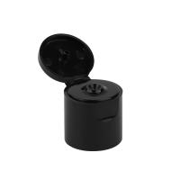 China Plastic Black 24/415 Flip Top Screw Cap Shampoo And Hand Sanitizer Bottle Cap for sale