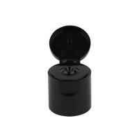 China Plastic Black 24/415 Flip Top Screw Cap Shampoo And Hand Sanitizer Bottle Cap for sale