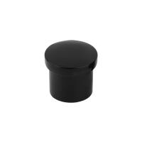 China Smooth Black Plastic Flip Top Screw Cap Anti Overflow Liquid Dispenser Cap for sale