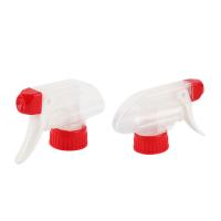 China Semi Transparent 28/400 Plastic Fine Mist Sprayer Hand Pump Spray For Household Cleaning for sale