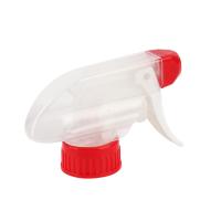 China Semi Transparent 28/400 Plastic Fine Mist Sprayer Hand Pump Spray For Household Cleaning for sale