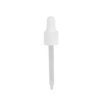 China Striped Plastic Dropper Pipette With Silicone Tip 20/410 Essential Oil Dropper Cap for sale