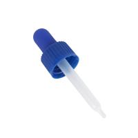 China Blue Striped Cosmetic Dropper Plastic Cosmetic Sample Pipette And Dispenser for sale