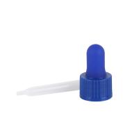 China Blue Striped Cosmetic Dropper Plastic Cosmetic Sample Pipette And Dispenser for sale