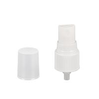 China Plastic Striped White Fine Mist Spray Pump 20/410 External Spring Perfume Pump Sprayer for sale