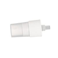 China Plastic Striped White Fine Mist Spray Pump 20/410 External Spring Perfume Pump Sprayer for sale
