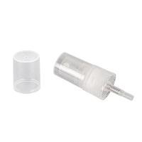 China Plastic Striped Transparent Fine Mist Sprayer 20/410 Alcohol Disinfectant Sprayer for sale