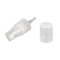 China Plastic Striped Transparent Fine Mist Sprayer 20/410 Alcohol Disinfectant Sprayer for sale