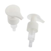 China White Striped Plastic Left Right Lock Pump External Spring Press Type Lotion Pump 28/410 for sale