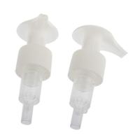 China White Striped Plastic Left Right Lock Pump External Spring Press Type Lotion Pump 28/410 for sale
