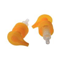 China Large Dose 28/410 Daily Use Lotion Pump Dispenser With Stripes And Left Right Lock for sale