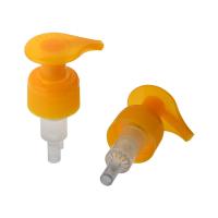 China Large Dose 28/410 Daily Use Lotion Pump Dispenser With Stripes And Left Right Lock for sale