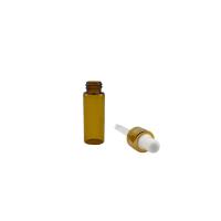 China 1ml 2ml 3ml 5ml Amber Glass Dropper Bottles Essential Oils Serum Sample Dropper Bottle for sale