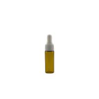 China 1ml 2ml 3ml 5ml Mini Amber Glass Dropper Bottles Perfume Essential Oil Sample Bottle for sale