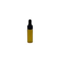 China 1ML 2ML 3ML 5ML Mini Glass Dropper Bottles Tinted Essential Oil Cosmetic Sample Bottle for sale