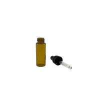 China 1ML 2ML 3ML 5ML Mini Glass Dropper Bottles Tinted Essential Oil Cosmetic Sample Bottle for sale