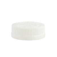 China Plastic CRC Child Resistant Cap With White Stripes 24mm 28mm 30mm 38mm 44mm for sale