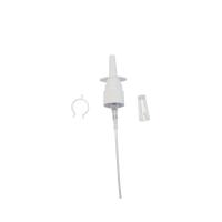China 18/410 20/410 24/410 White Plastic Nasal Sprayer Pumps With Clips for sale