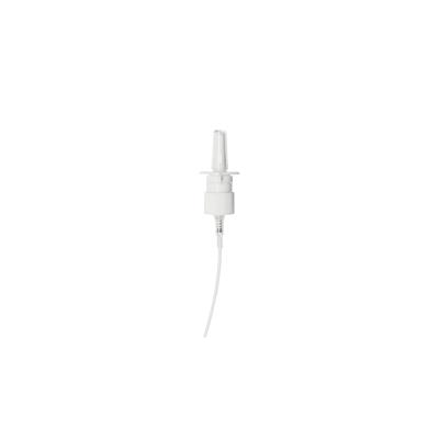 China 18/410 20/410 24/410 White Plastic Nasal Sprayer Pumps With Clips for sale