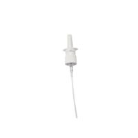 China 18/410 20/410 24/410 White Plastic Nasal Sprayer Pumps With Clips for sale