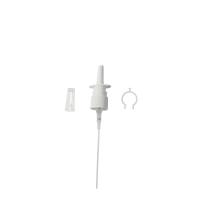 China 18/410 20/410 24/410 White Plastic Nasal Sprayer Pumps With Clips for sale