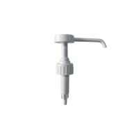 China White Long Nozzle 28/410 Plastic Syrup Pump Large Dose Gallon Dispenser Pump for sale