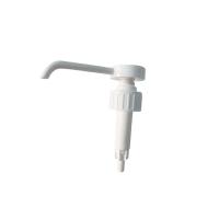 China White Long Nozzle 28/410 Plastic Syrup Pump Large Dose Gallon Dispenser Pump for sale