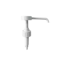 China White Long Nozzle 28/410 Plastic Syrup Pump Large Dose Gallon Dispenser Pump for sale
