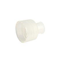 China Transparent 28/410 Push Pull Cap Plastic Screw Caps For Detergent And Cleaner Dispensers for sale