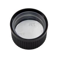 China Black Screw Type Cap Plastic Child Resistant Medicine Bottle Caps 24mm 28mm 30mm 38mm 44mm for sale