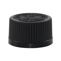 China Black Screw Type Cap Plastic Child Resistant Medicine Bottle Caps 24mm 28mm 30mm 38mm 44mm for sale