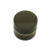 China Customize Plastic Cosmetic Cream Jar 10g 20g 30g 50g Double Layer Acrylic Face Cream Jar for sale