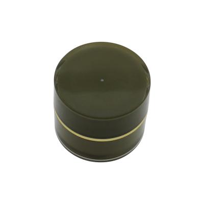 China Customize Plastic Cosmetic Cream Jar 10g 20g 30g 50g Double Layer Acrylic Face Cream Jar for sale