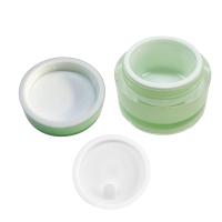 China Luxurious Double Layer Acrylic Plastic Cosmetic Packaging Cream Jars 10g 15g 20g 30g for sale
