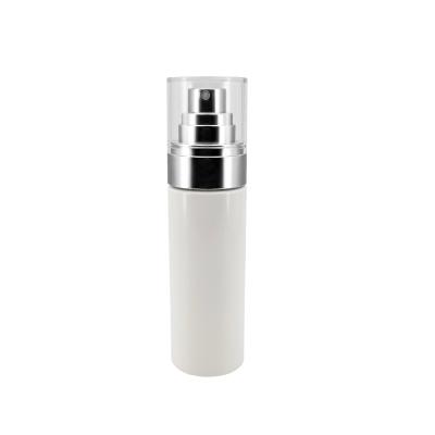 China 150ml Cosmetic Spray Bottle Like Plastic Aluminum Capped Toner Sunscreen And Moisturizing Spray for sale