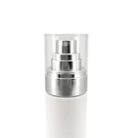 China 150ml Cosmetic Spray Bottle Like Plastic Aluminum Capped Toner Sunscreen And Moisturizing Spray for sale
