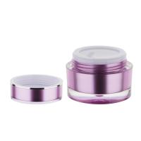 China Acrylic Cosmetic Cream Containers 10g 20g 30g 50g Plastic Jars For Lotion and Eye Cream for sale
