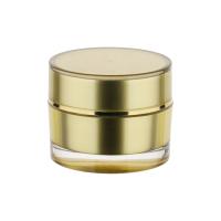 China Luxury Empty Plastic Cosmetic Jars 10g 15g 20g 30g 50g Skin Care Acrylic Cream Containers for sale