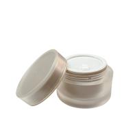 China Luxurious Cosmetic Cream Jar Packaging 10g 20g 30g 50g Frosted Acrylic Face Cream Jars for sale