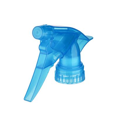 China Clear Blue Plastic Spray Nozzle 28/400 - Trigger Sprayer For Household & Garden for sale