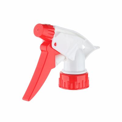 China 28/400 Red+White Plastic Household Cleaning Trigger Sprayer For Green Plant Care for sale