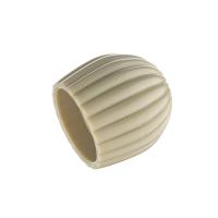 China 24/410 Luxury Pineapple - Shaped Beige Plastic Bottle Cap, Spherical Cosmetic Screw Cap for sale