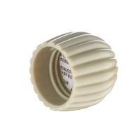 China 24/410 Luxury Pineapple - Shaped Beige Plastic Bottle Cap, Spherical Cosmetic Screw Cap for sale