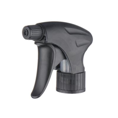 China Customizable Portable Handheld 28/410 Matte Black All-Plastic Household Cleaning & Garden Trigger Sprayer for sale