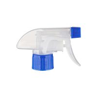 China High - Quality Transparent Blue 28/410 All - Plastic Trigger Sprayer With Switch for sale