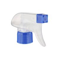 China High - Quality Transparent Blue 28/410 All - Plastic Trigger Sprayer With Switch for sale