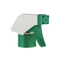 China Customizable Green 28/410 PP Plastic Trigger Sprayer For Kitchen & Bathroom Cleaning and Gardening Watering for sale