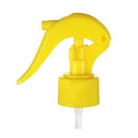 China Luxury Yellow PP Plastic Sprayer 28/410 Mini Trigger Sprayer for sale