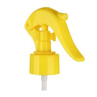 China Luxury Yellow PP Plastic Sprayer 28/410 Mini Trigger Sprayer for sale