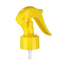 China Luxury Yellow PP Plastic Sprayer 28/410 Mini Trigger Sprayer for sale